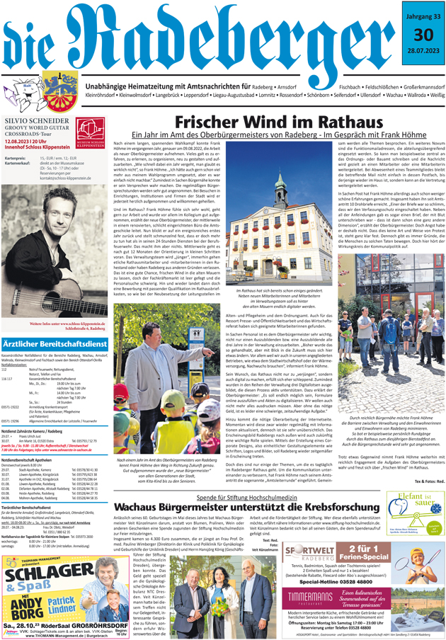 die Radeberger Heimatzeitung - 2023