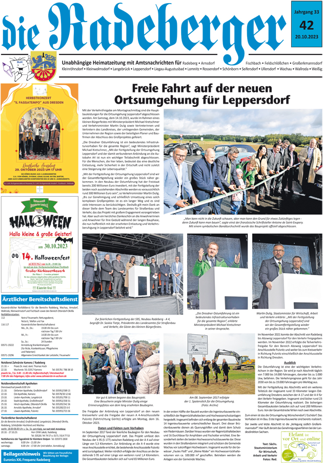 die Radeberger Heimatzeitung - 2023